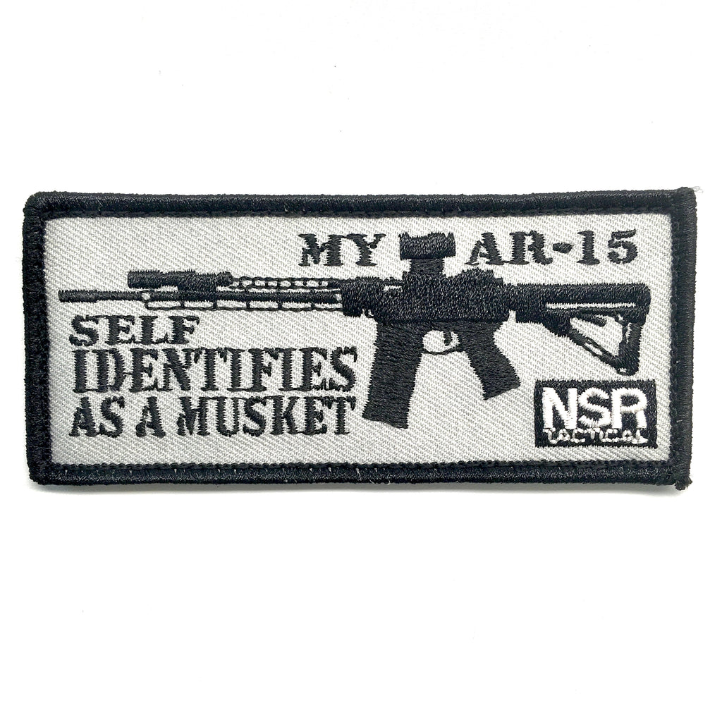 NSR My AR Self Identifies as a Musket patch – NSR Tactical